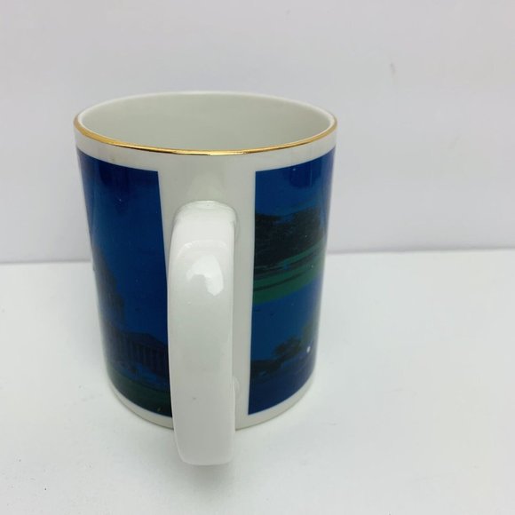 Unbranded | Dining | Vintage Coffee Mug Washington Dc Cup Gold Rim ...